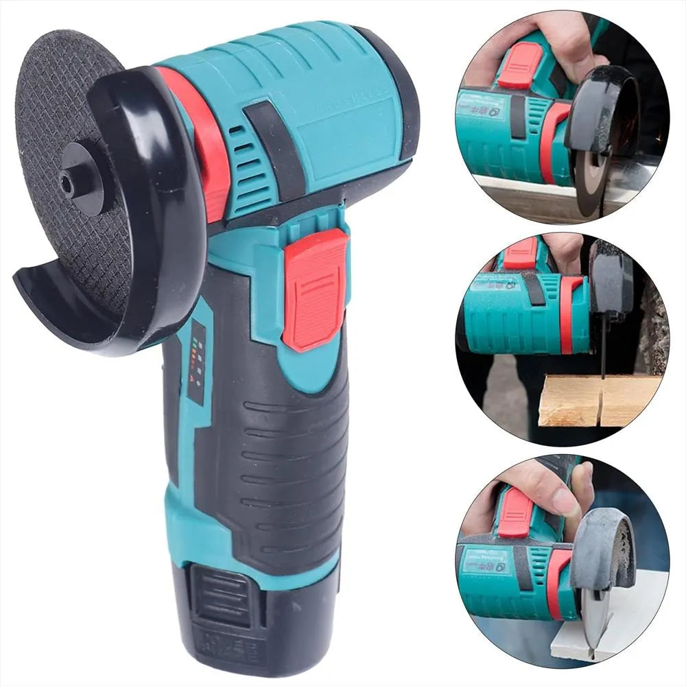 Mini Pulidora Amoladora Inalambrica Portatil 12V Doble Bateria ...